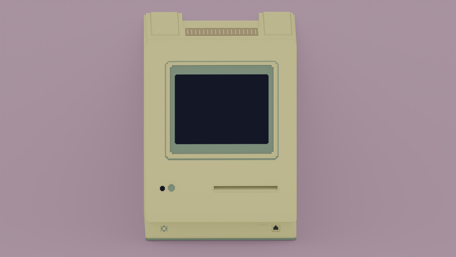 3D model Retro Personal Computer monitor toy - TurboSquid 1959513