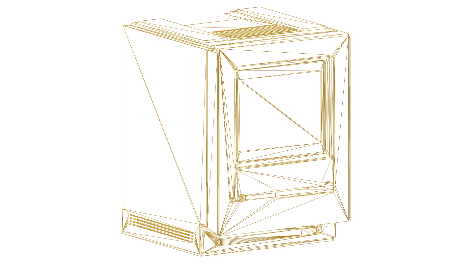 3D model Retro Personal Computer monitor toy - TurboSquid 1959513