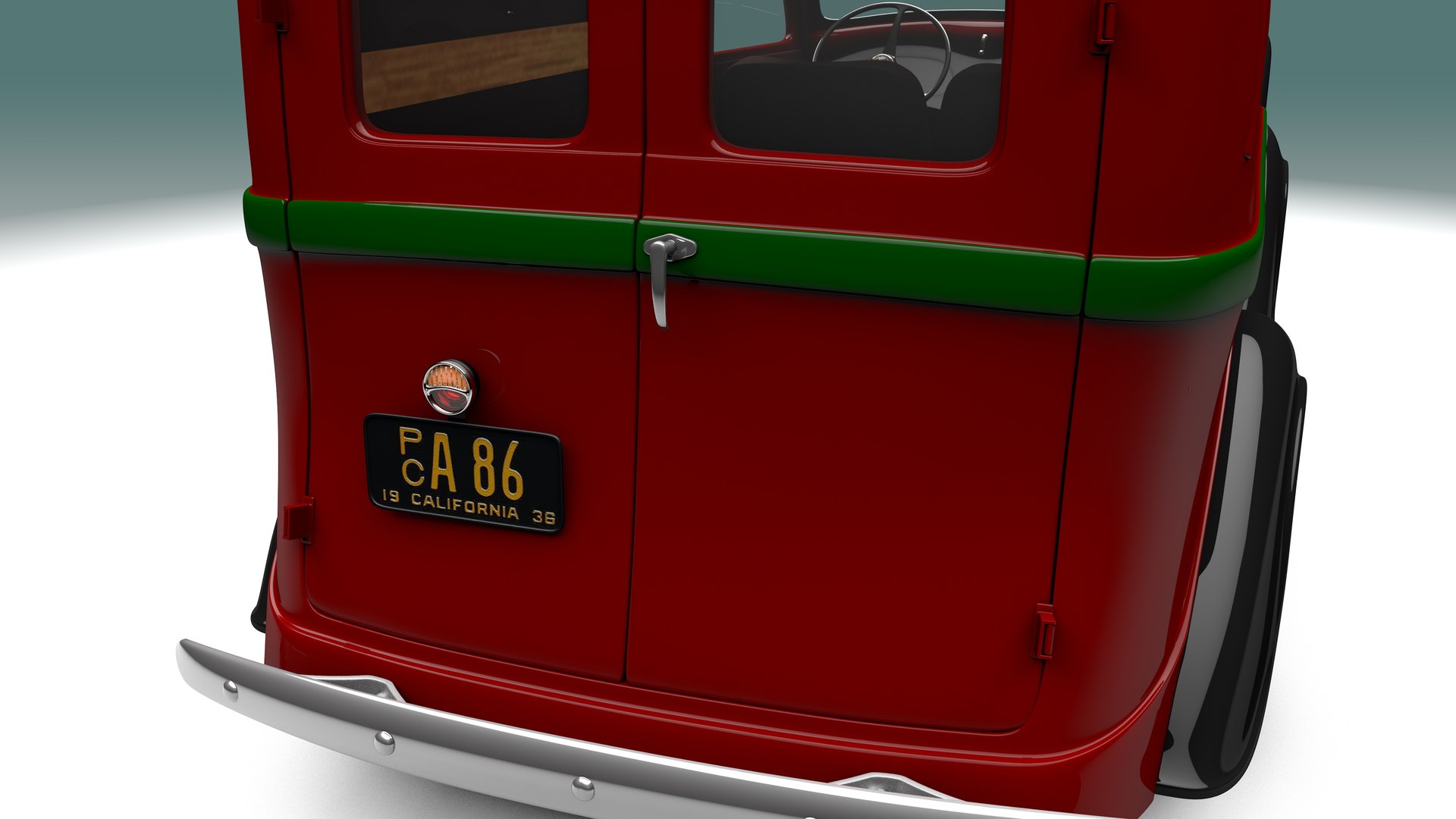 3D Panel Van Dodge - TurboSquid 1620669
