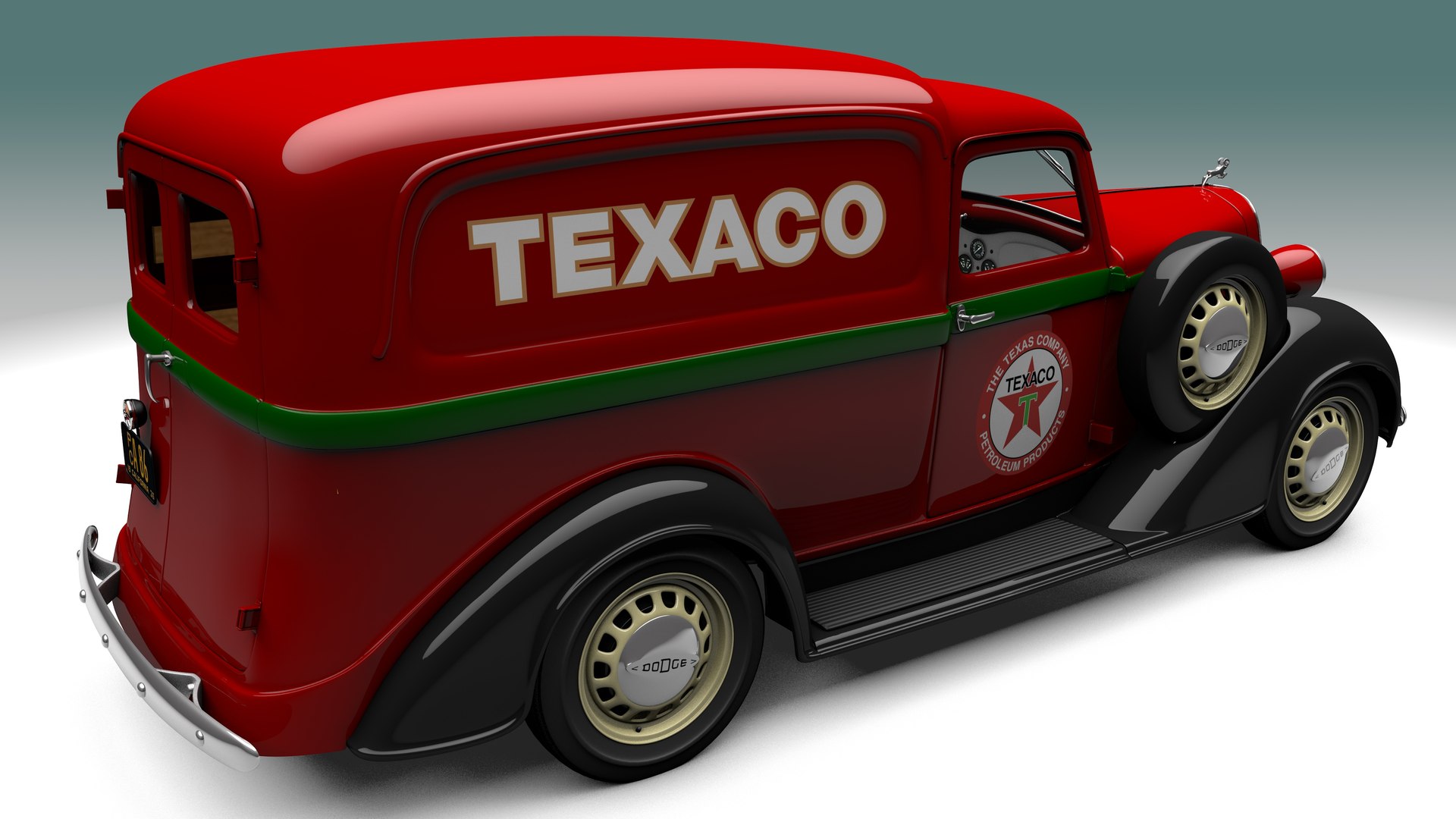 3D Panel Van Dodge - TurboSquid 1620669
