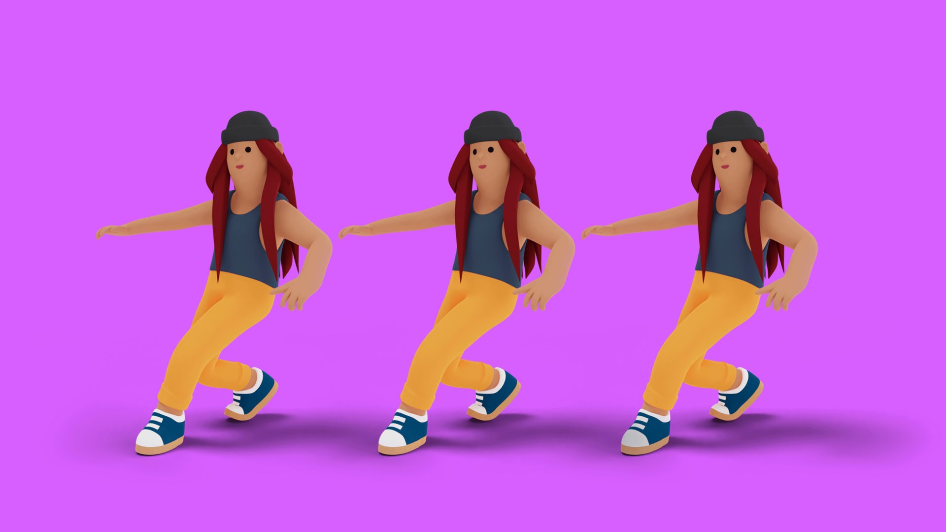 3D Cartoon Character Pack X32 - Vol2 VR AR Low-poly 3d Model ...