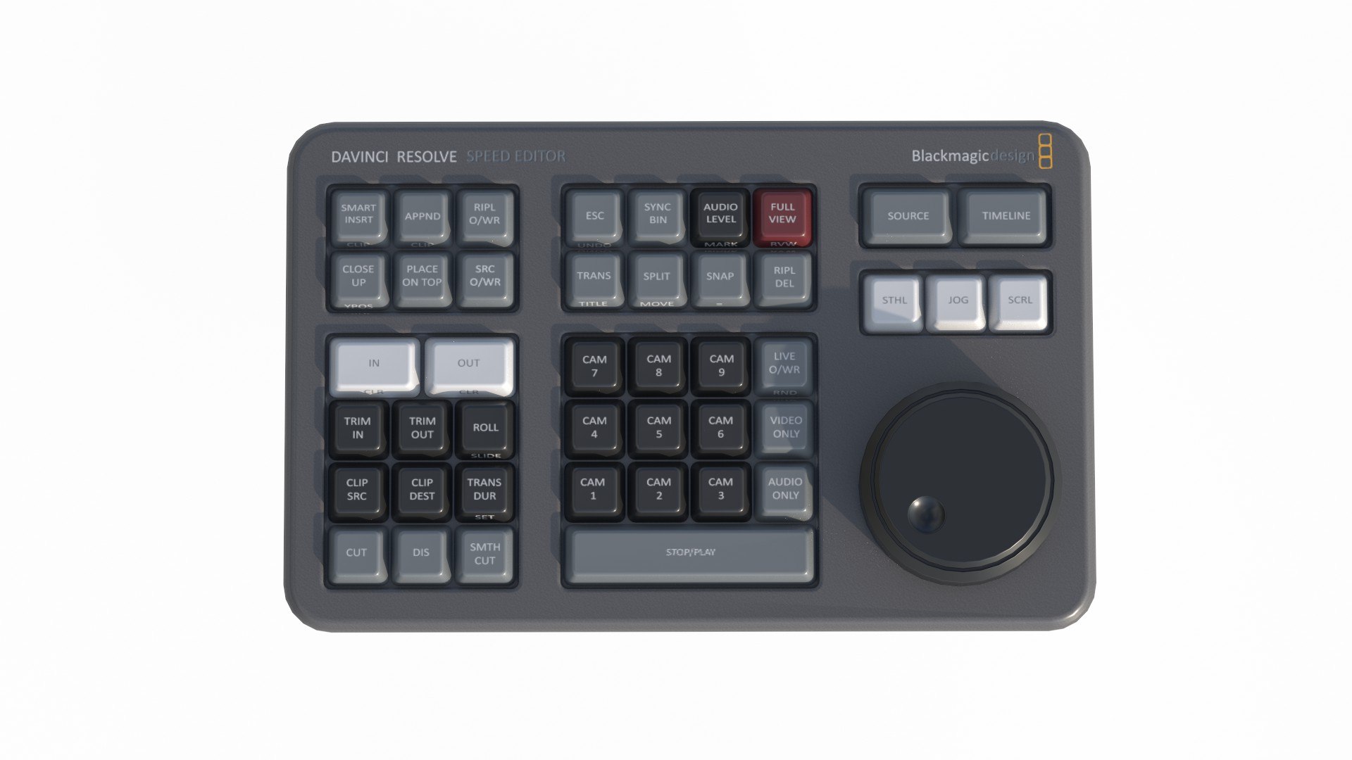 3D Blackmagic Speed Editor - TurboSquid 2124844