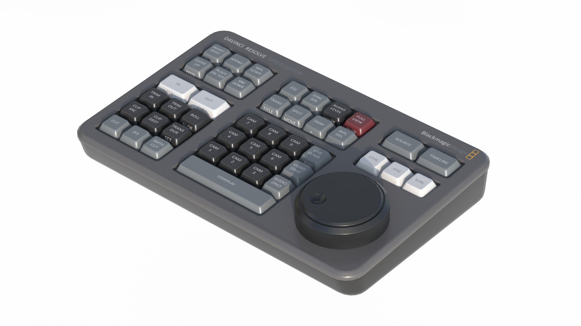 3D Blackmagic Speed Editor - TurboSquid 2124844