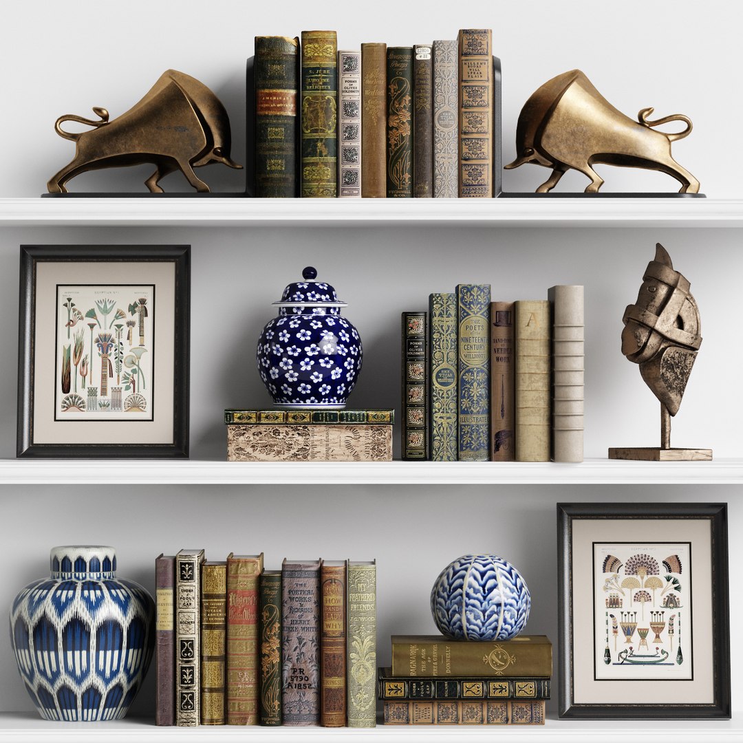 3D Model Decoration Set - TurboSquid 1542103