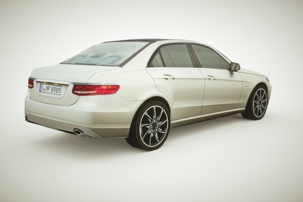 generic sedan 3d model