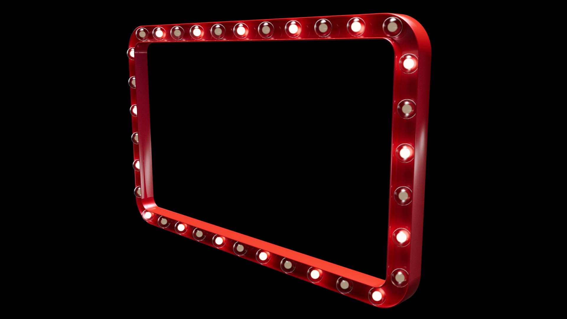 3D Model Animated Light Frame - TurboSquid 1880546