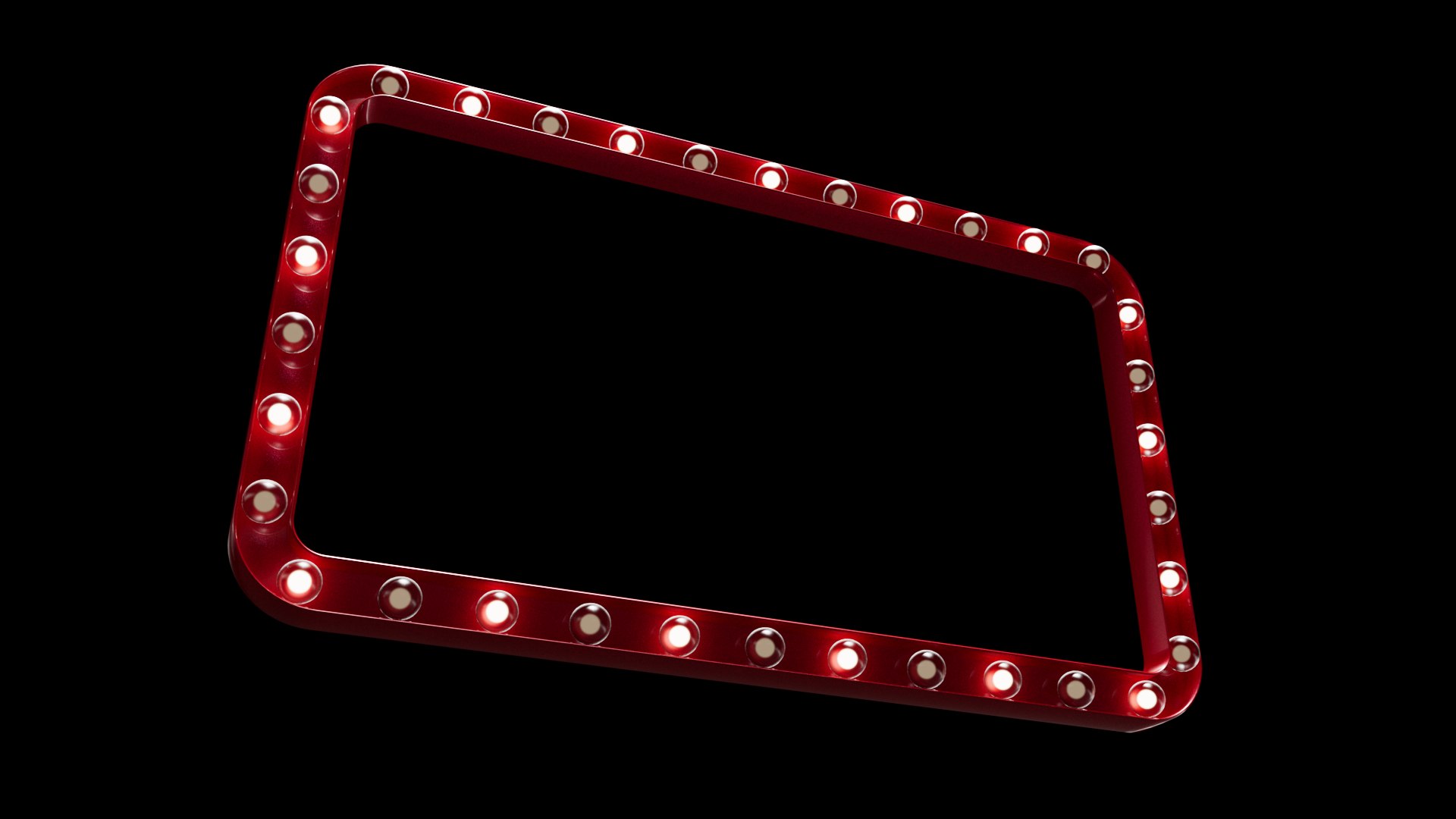 3D Model Animated Light Frame - TurboSquid 1880546