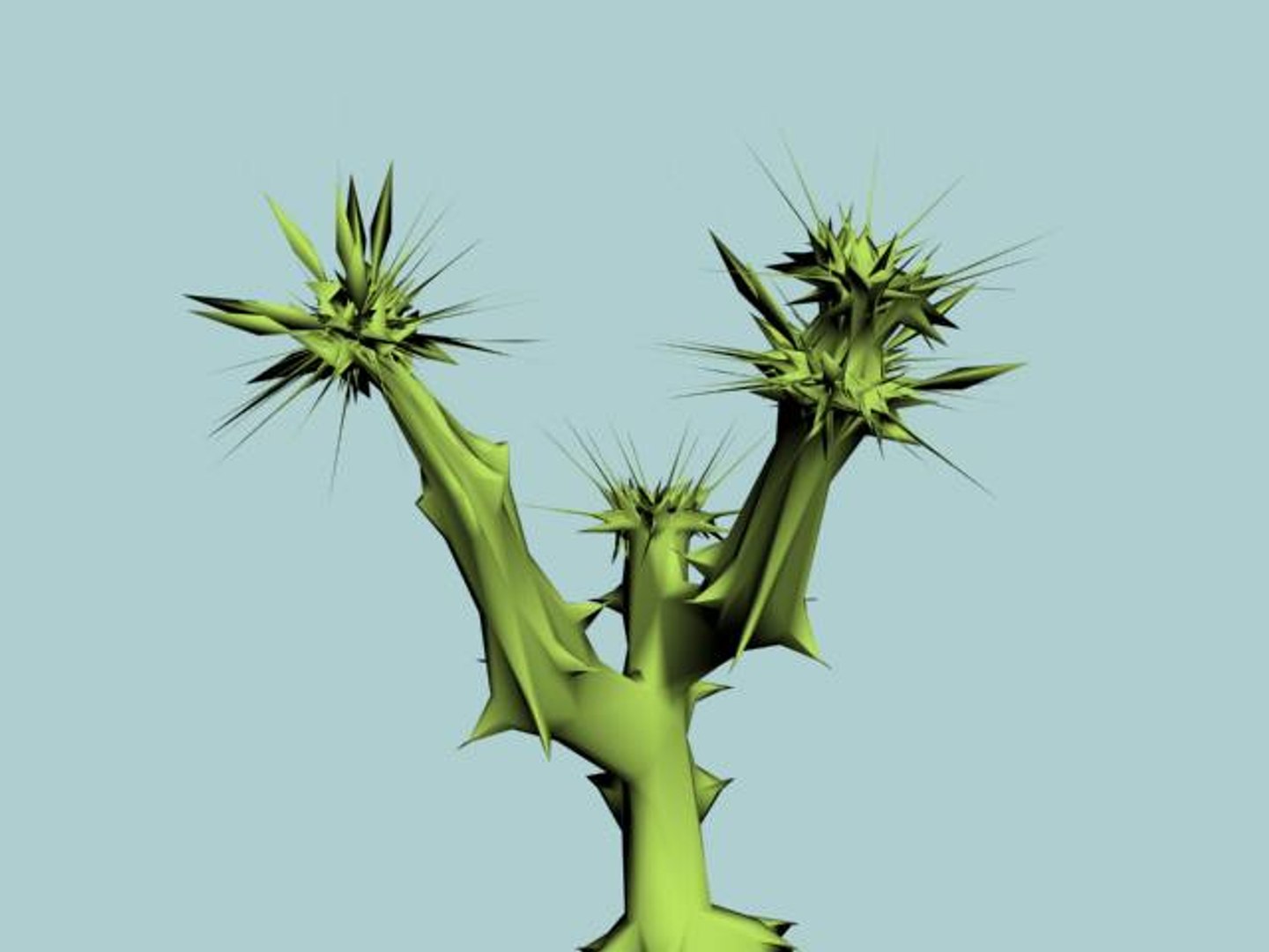 3d cactus model