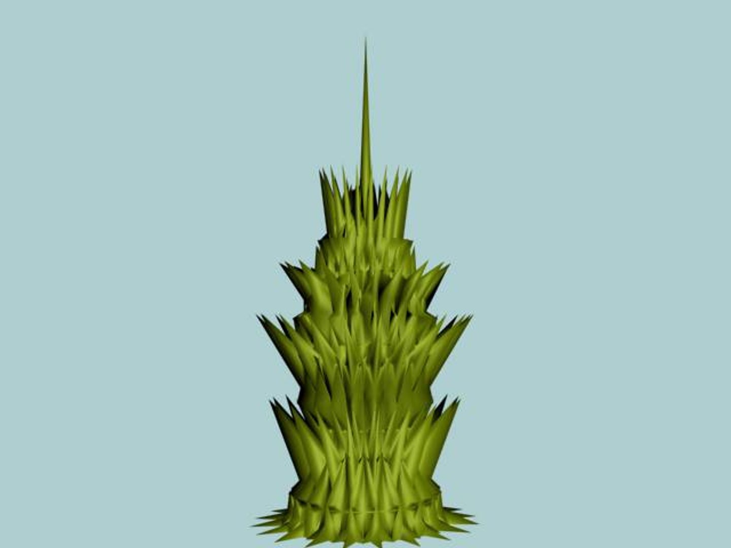 3d cactus model