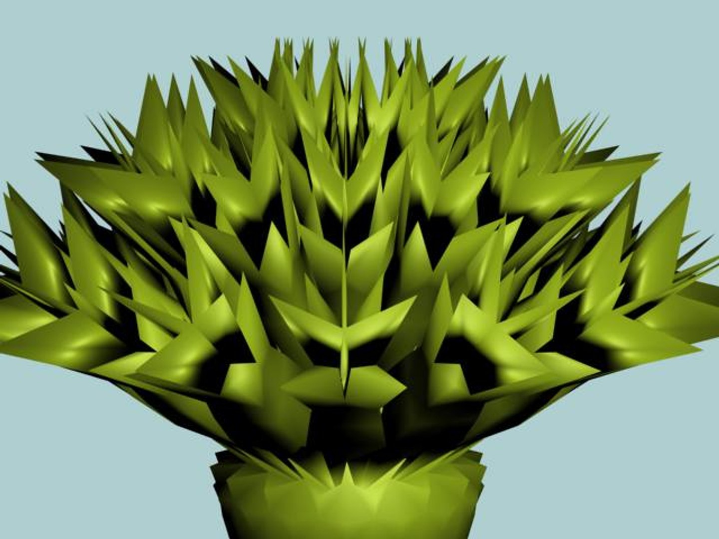 3d cactus model