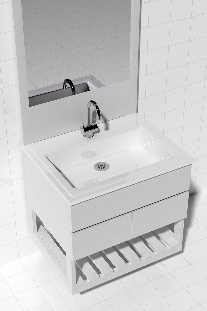 Bathroom Vanity 3d Model
