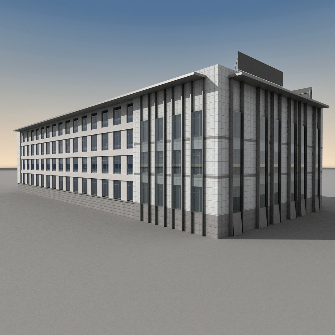 3d Modern Building