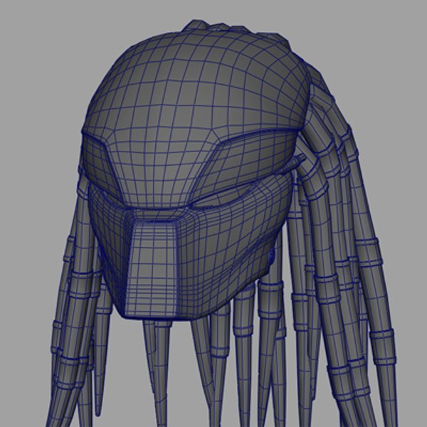 modelo 3d máscara de depredador - TurboSquid 451051