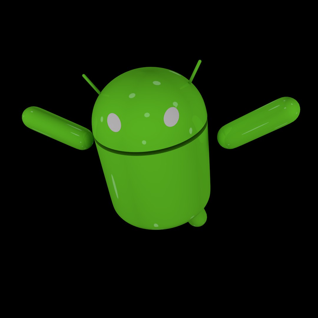 Google Android Mascot 3D Model - TurboSquid 1326673