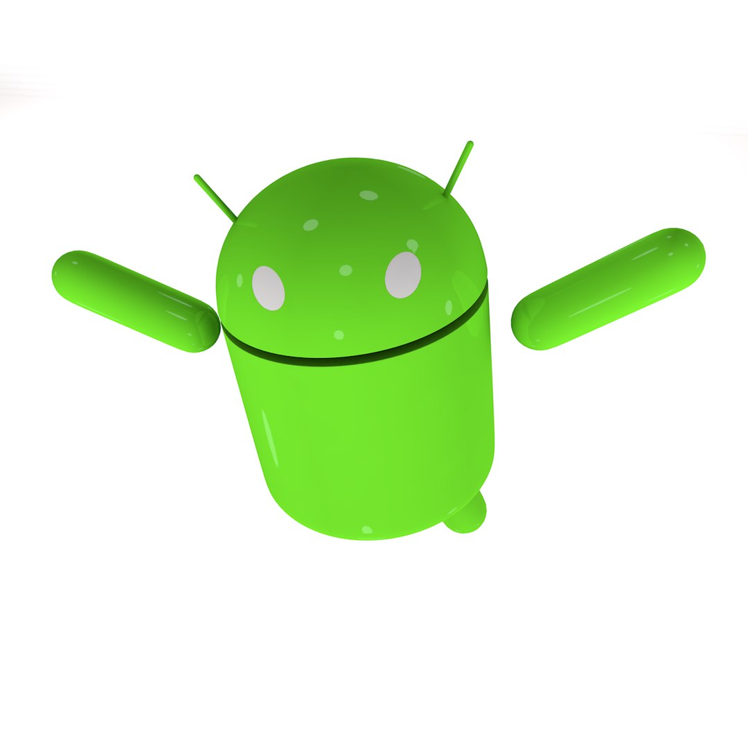 Google Android Mascot 3D Model - TurboSquid 1326673