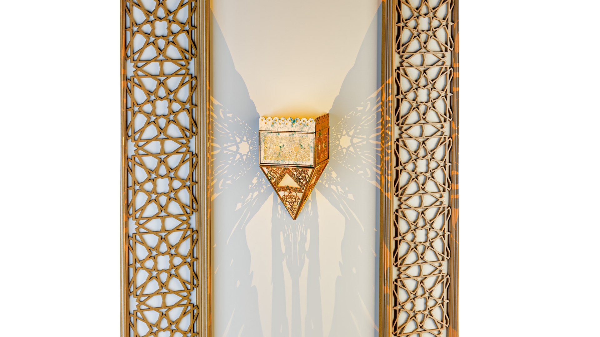 Morocan islamic wall light 3D - TurboSquid 2019967