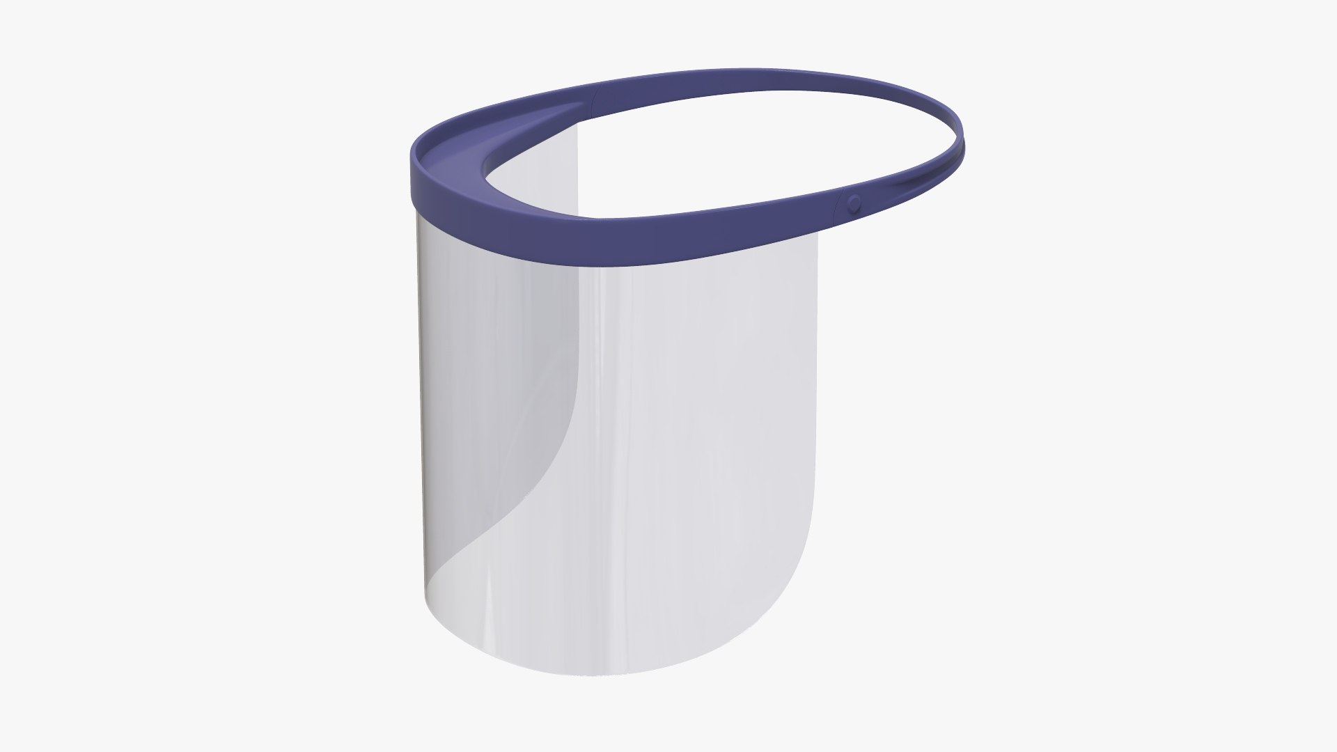 Visor protection glass v2 3D model - TurboSquid 1527638