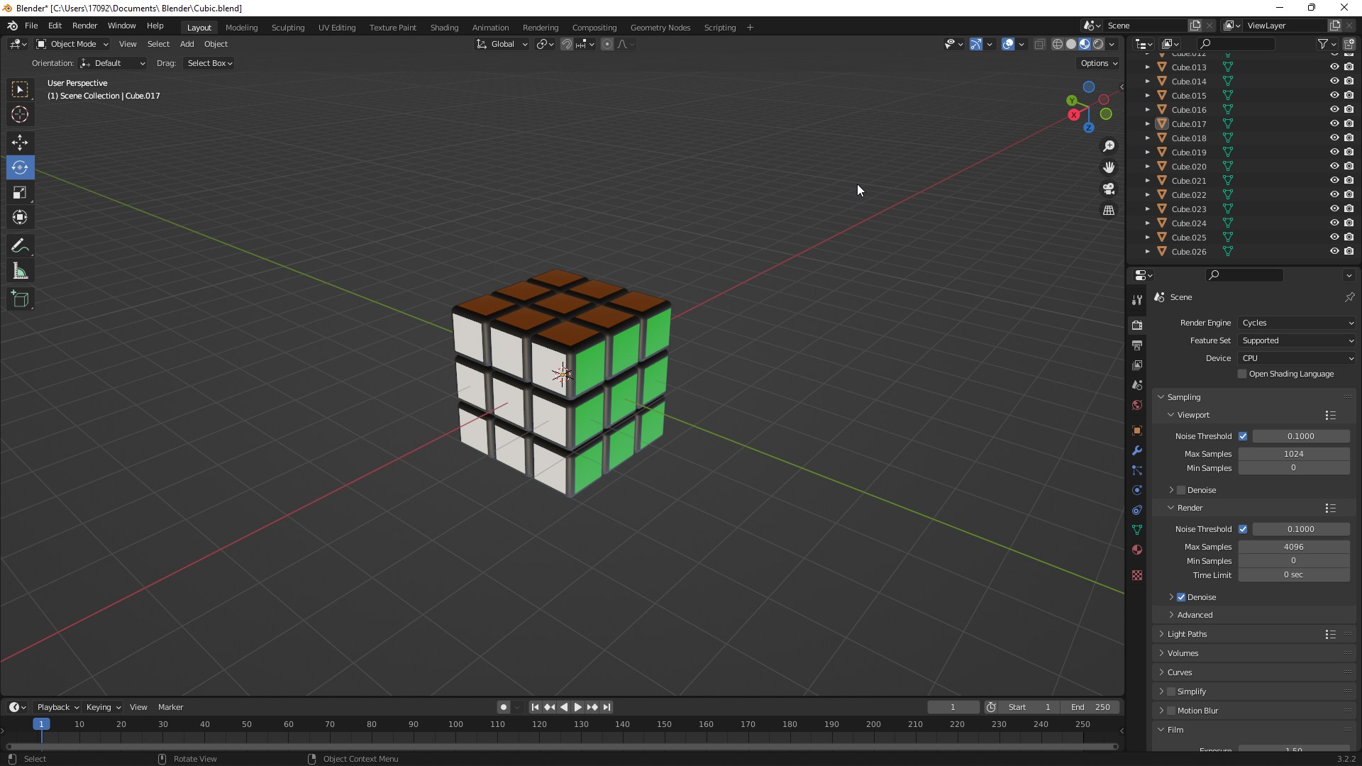 3D Rubiks Cube - TurboSquid 1982665