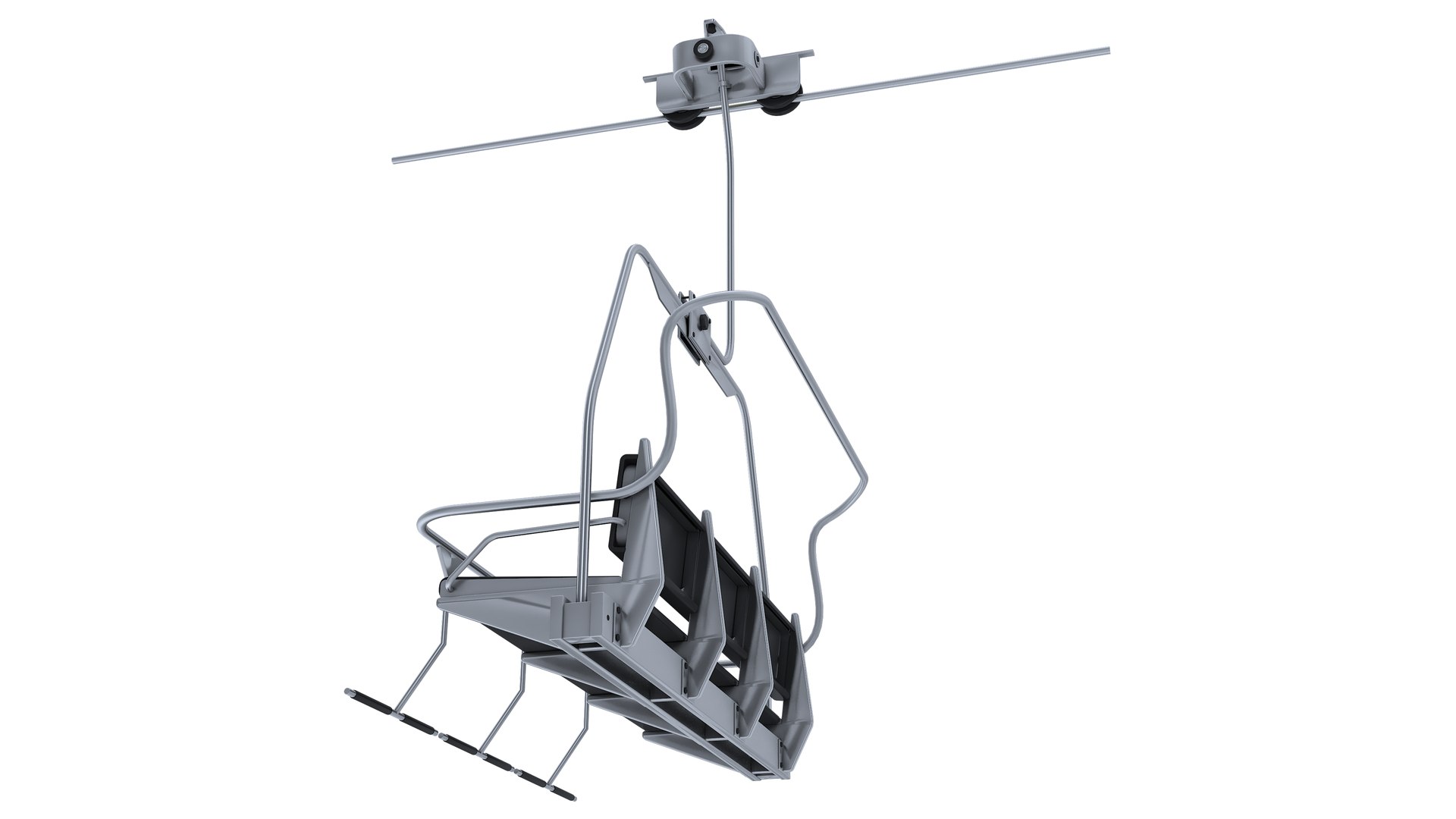 3D Ski Lift Cabin Model - TurboSquid 2221156