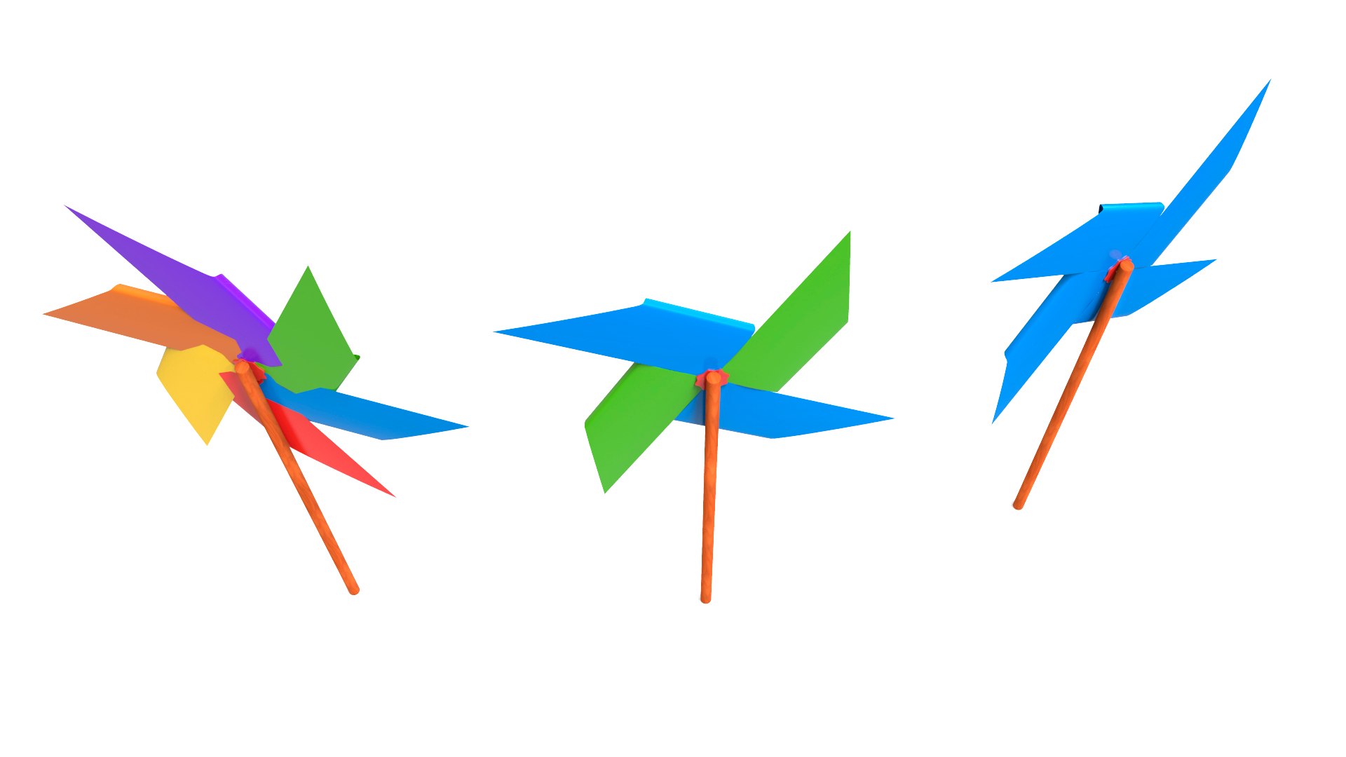 Pinwheel 3D - TurboSquid 1845236