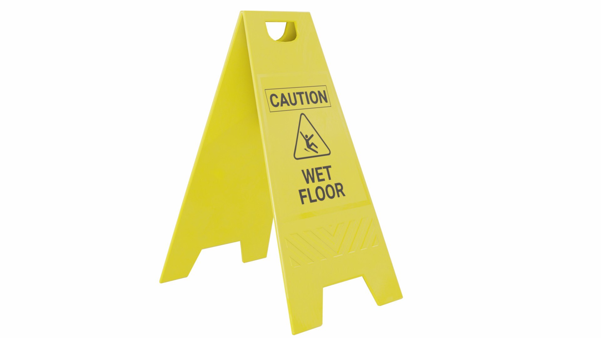 Warning Sign 3D Model - TurboSquid 1649640