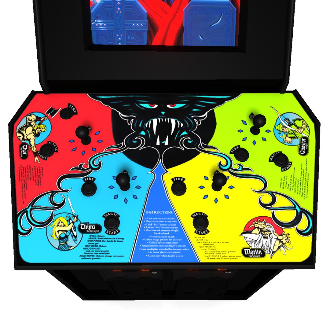 3d Classic Arcade Gauntlet