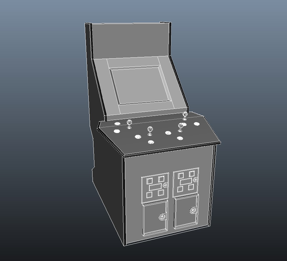 3d Classic Arcade Gauntlet