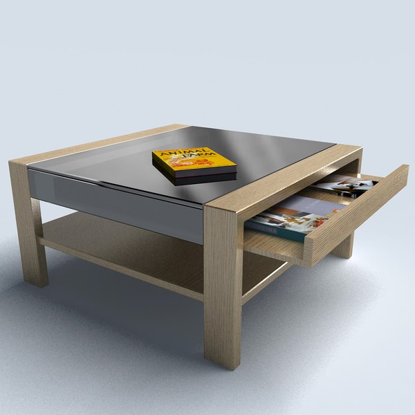 hulsta coffee table 3d 3ds