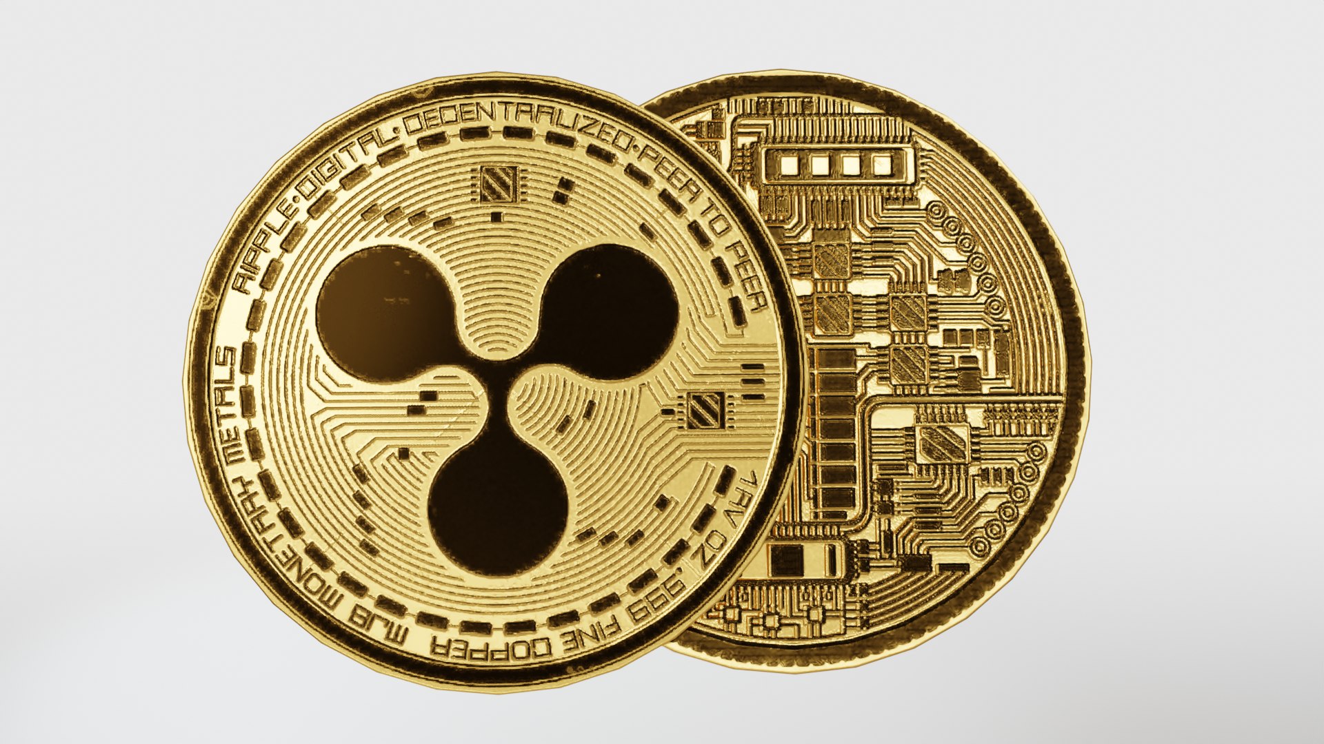 Lowpoly Ripple Coin Model 3D Model - TurboSquid 1734455