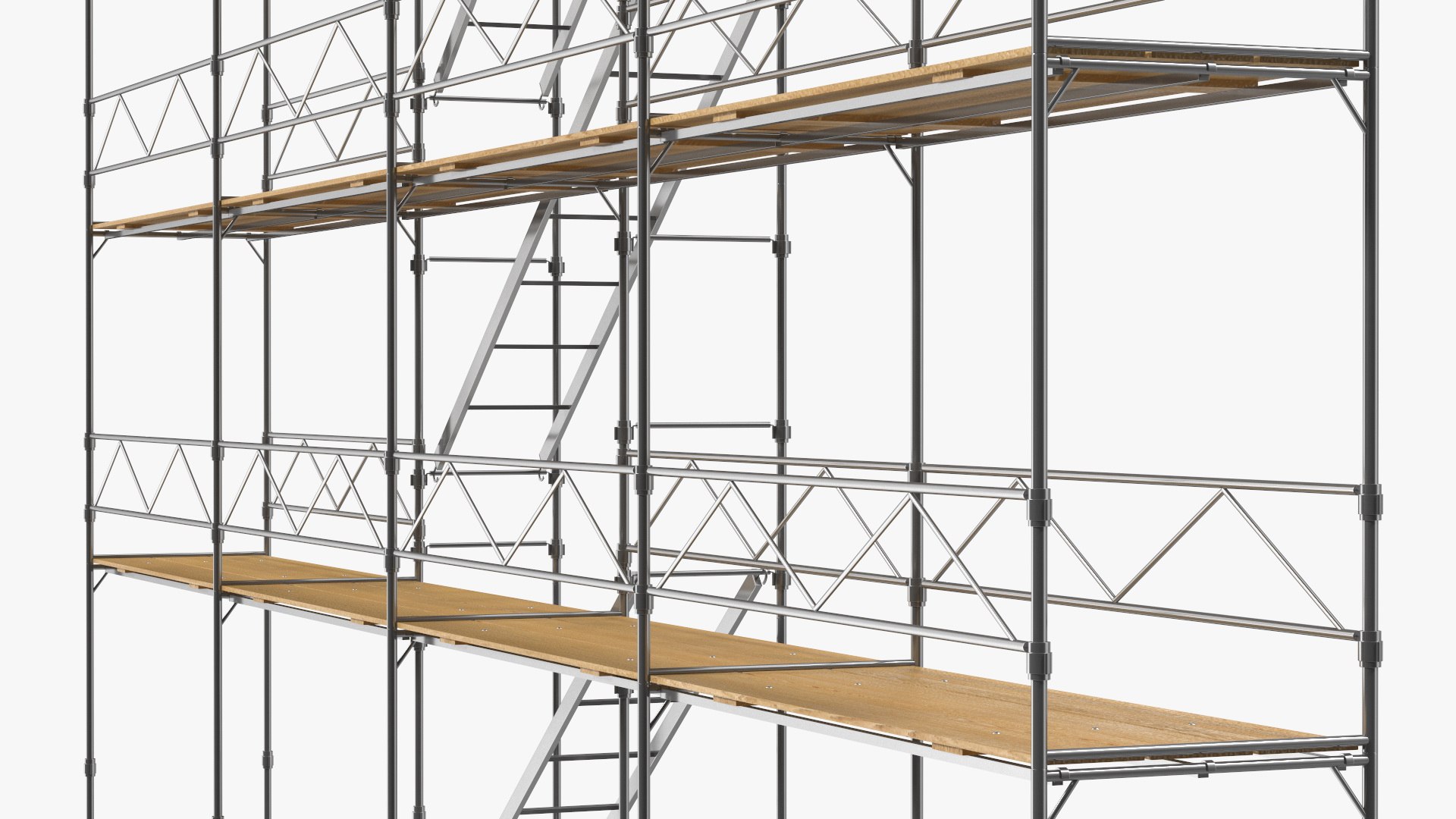 Construction Scaffolding Structure 3D - TurboSquid 2209170