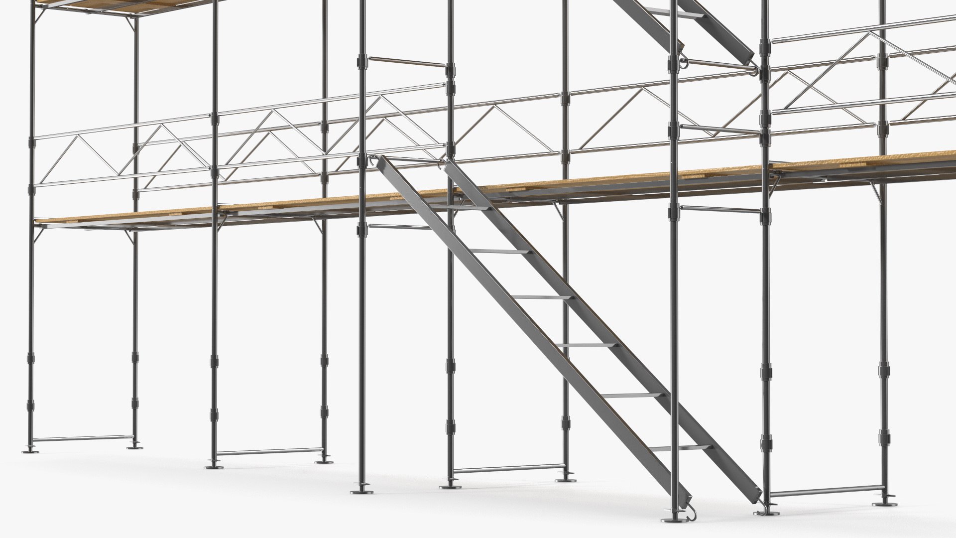 Construction Scaffolding Structure 3D - TurboSquid 2209170