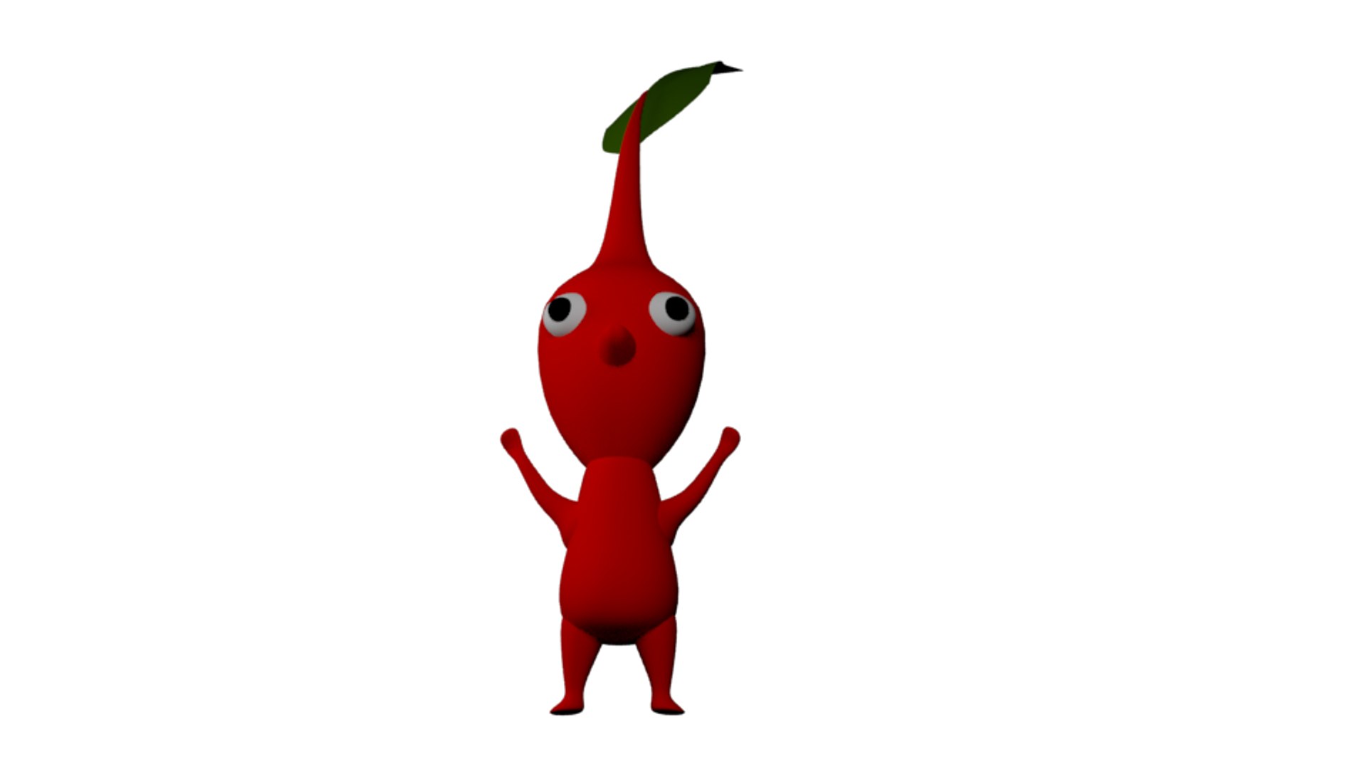 Red Pikmin 3D Model - TurboSquid 1636630