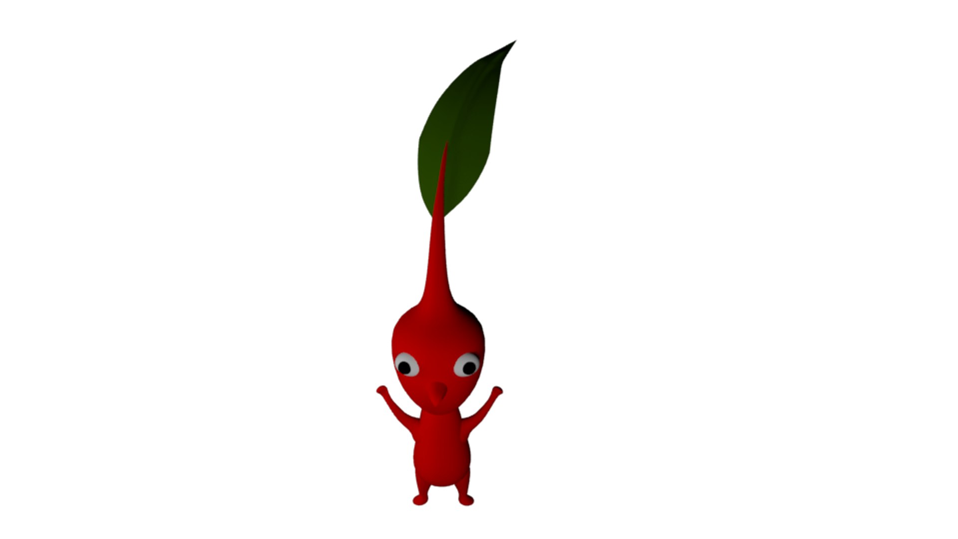 Red Pikmin 3D Model - TurboSquid 1636630
