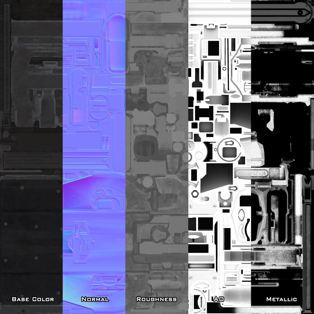 P90 Pdw Model - TurboSquid 1207937