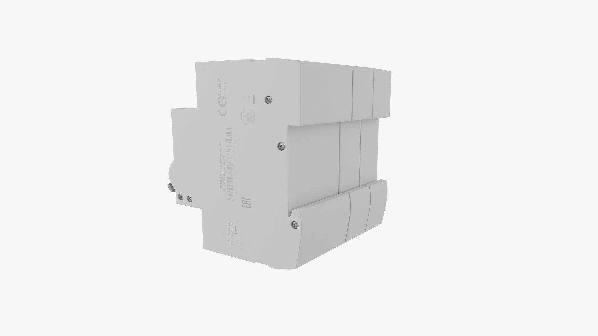 Compact Fused Switches 25A 35A 3D Model - TurboSquid 1974874