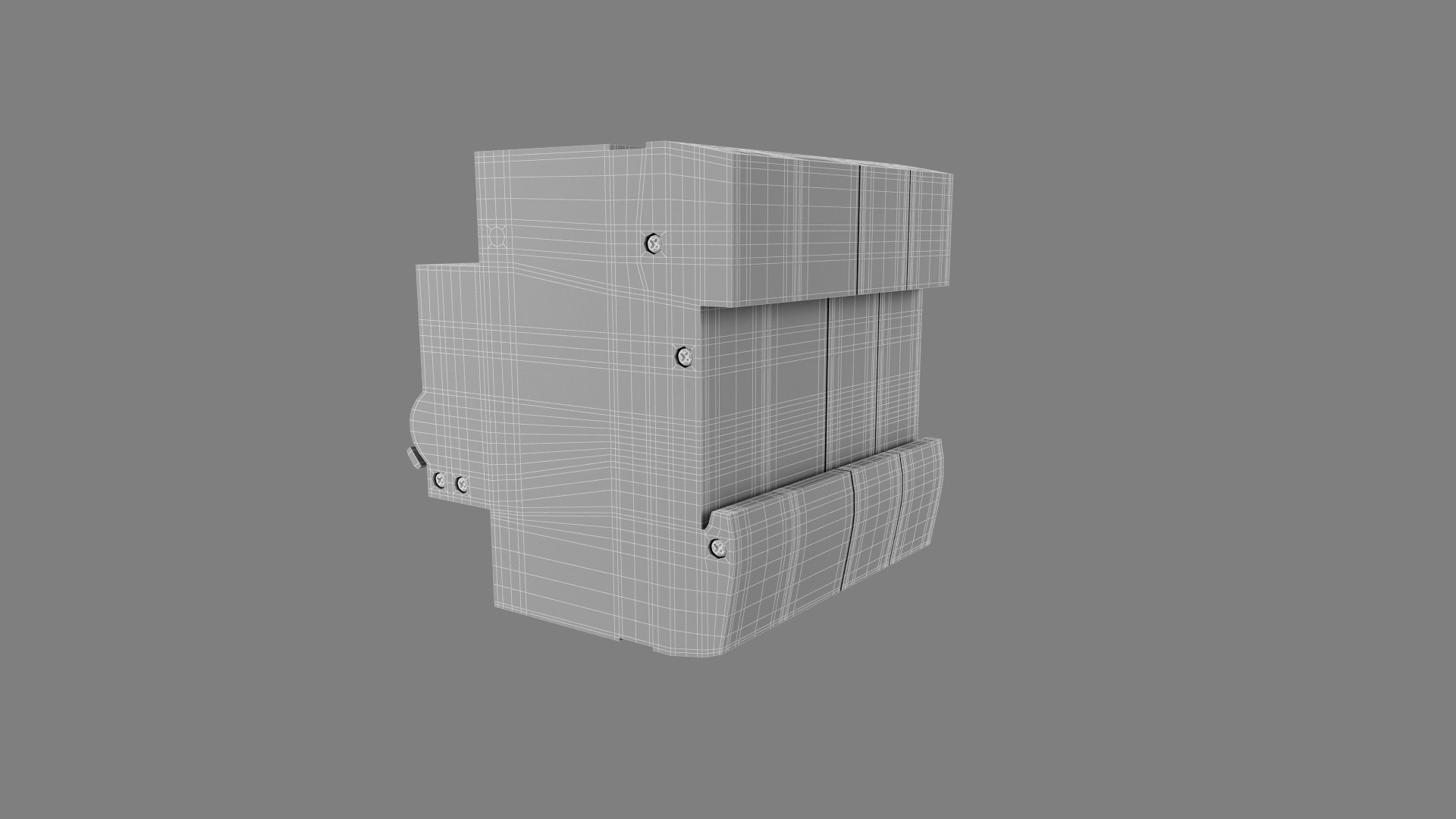Compact Fused Switches 25A 35A 3D Model - TurboSquid 1974874
