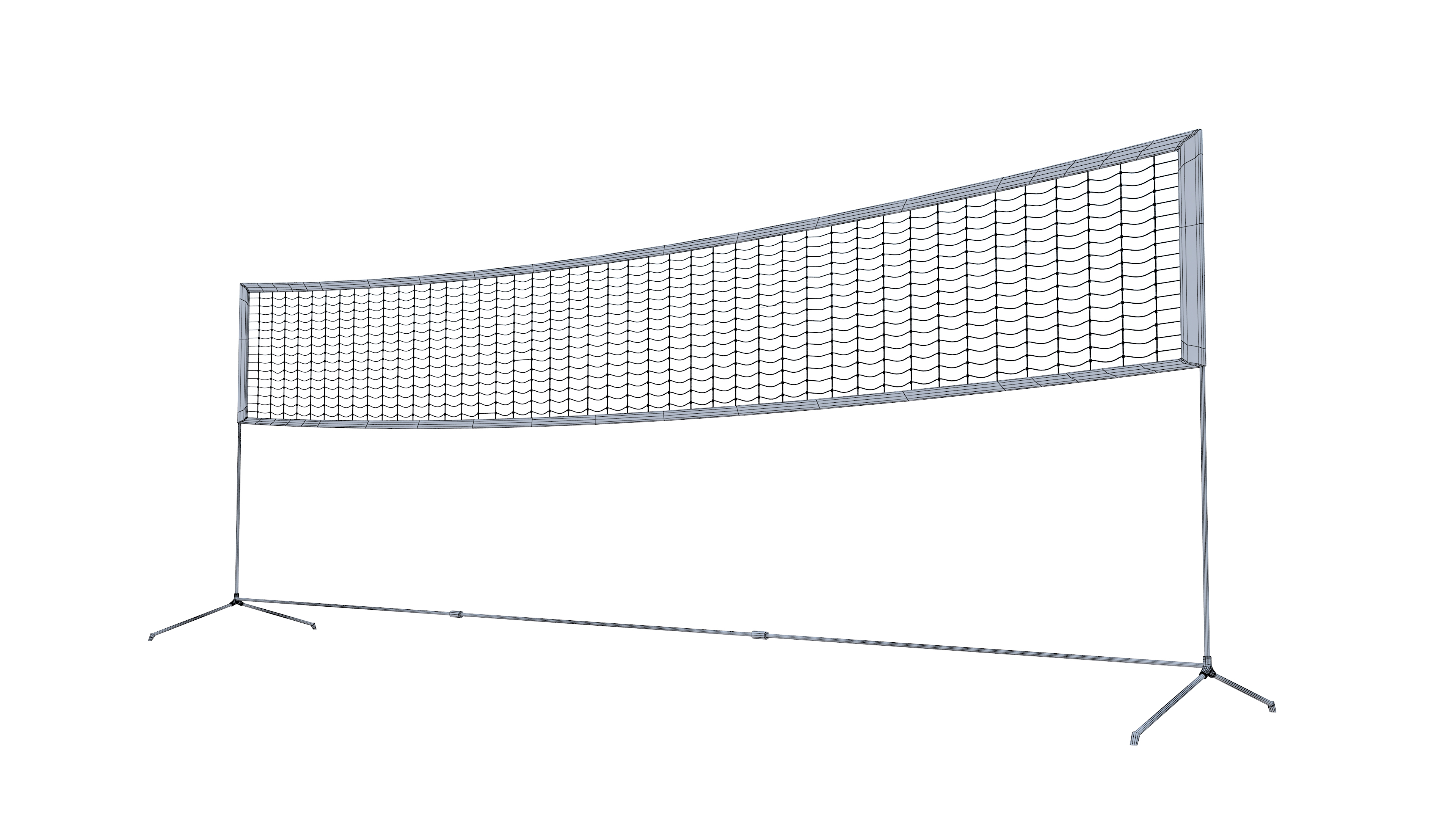 3D Badminton Net - TurboSquid 1730087