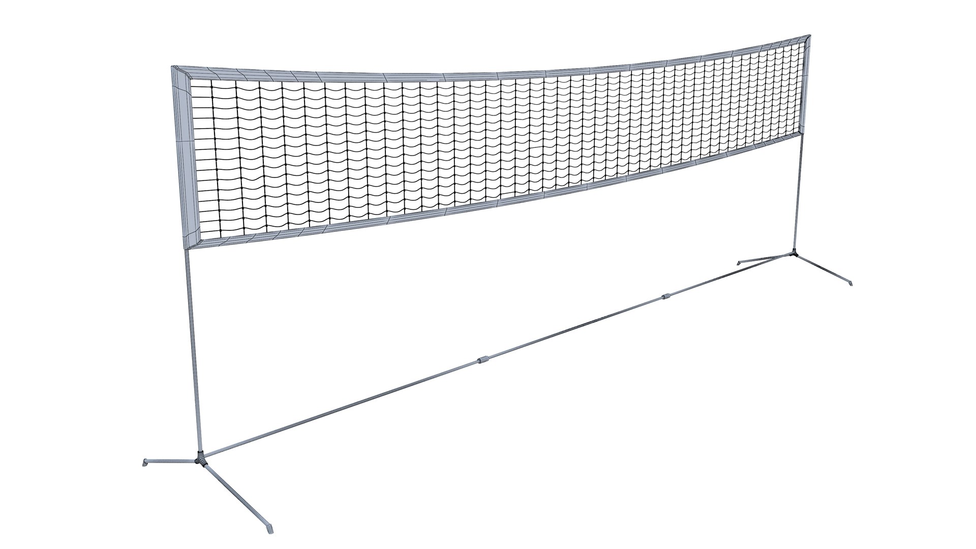 3D Badminton Net - TurboSquid 1730087