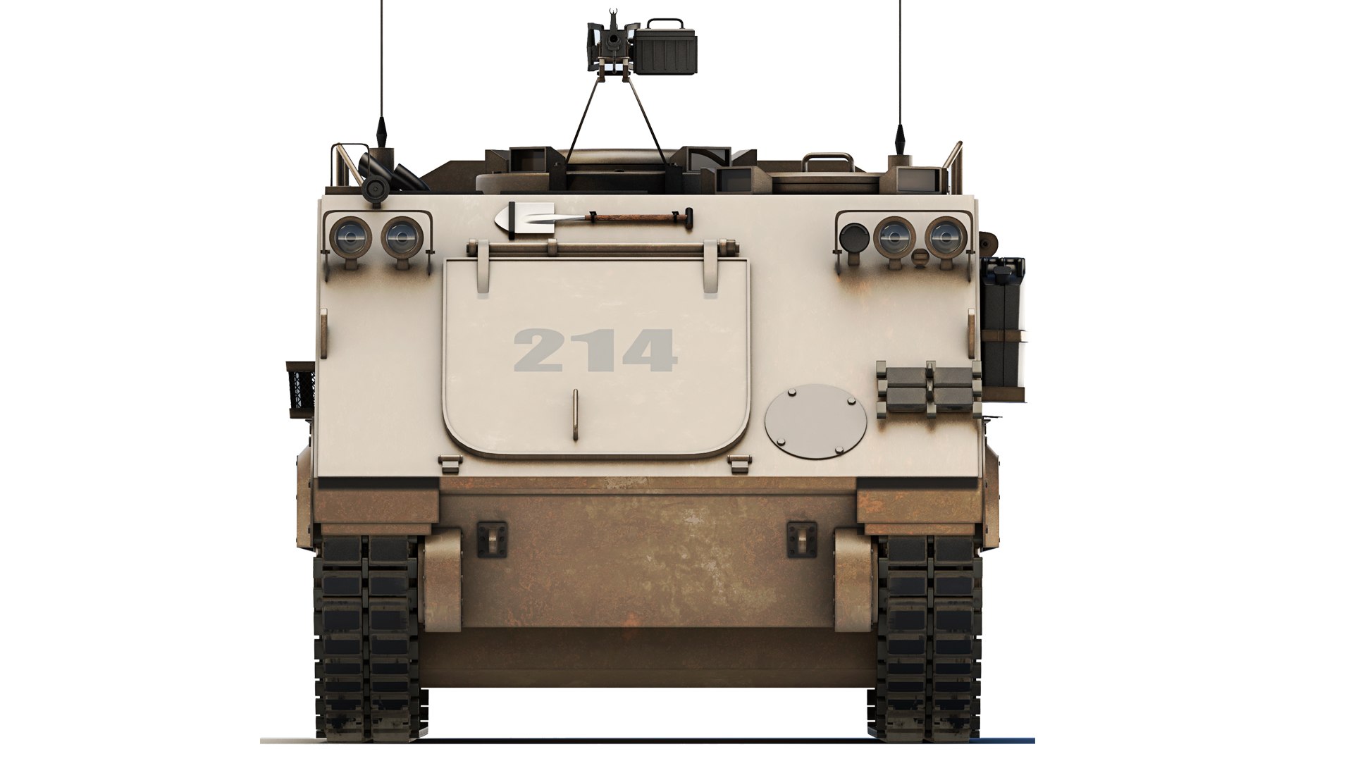 3D Model M113A1 1963 - TurboSquid 2227775