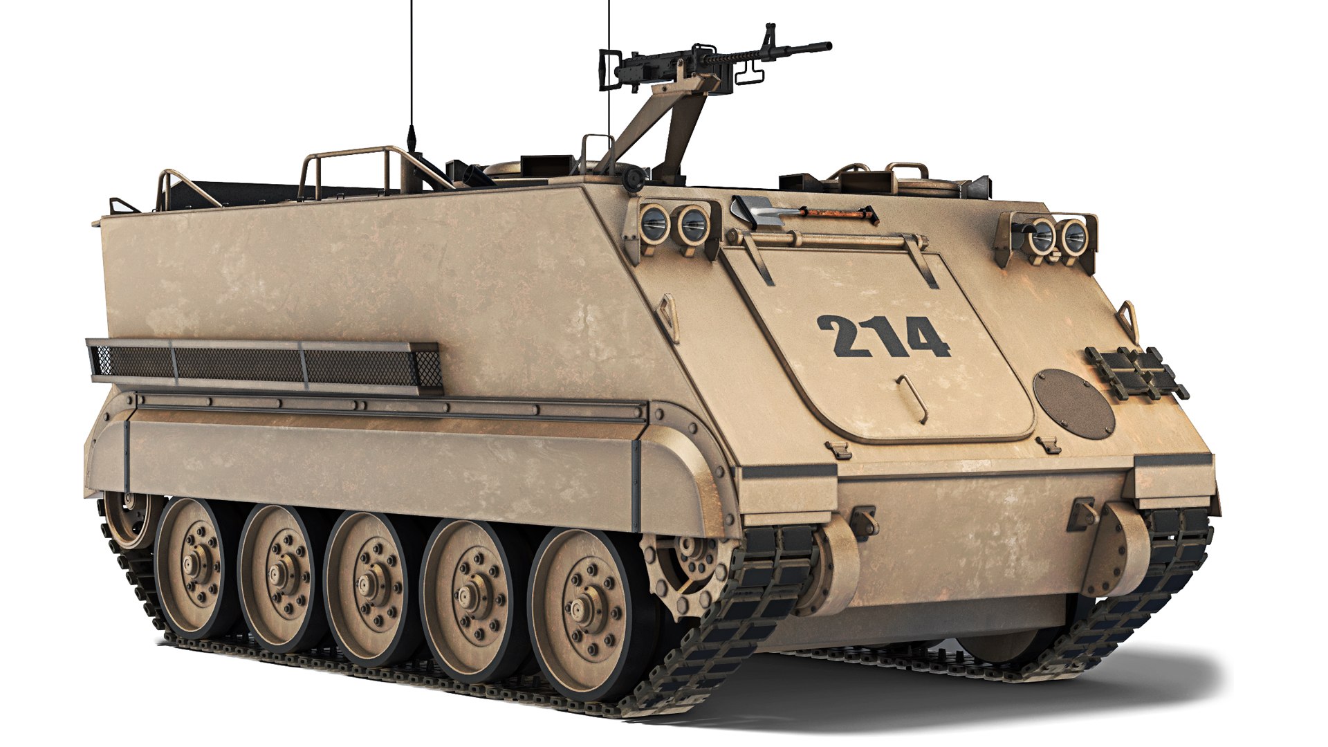 3D Model M113A1 1963 - TurboSquid 2227775