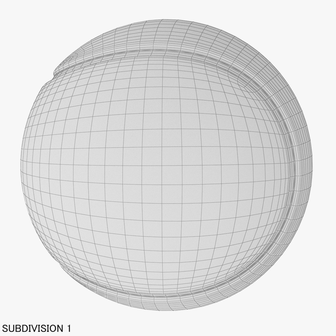 Tennis Ball 3d Model