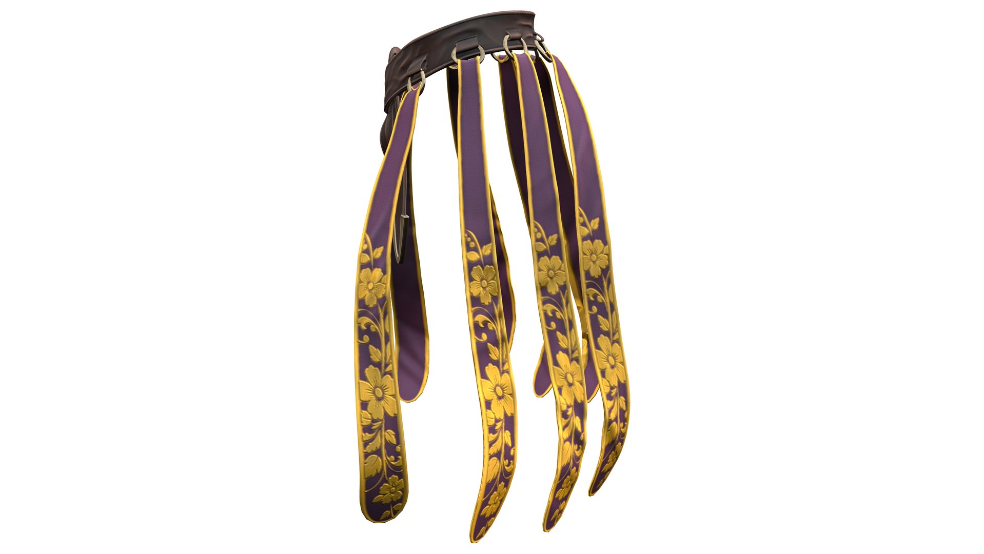 Medieval Fantasy Decorated Belt 3D Model - TurboSquid 1986173