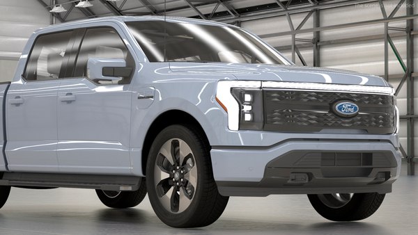 3D Ford F-150 Lightning Light model - TurboSquid 1919743