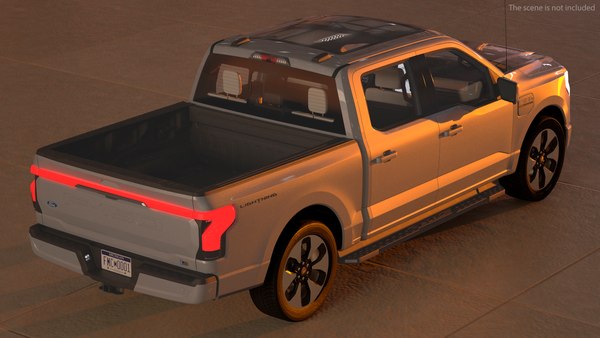 3D Ford F-150 Lightning Light model - TurboSquid 1919743