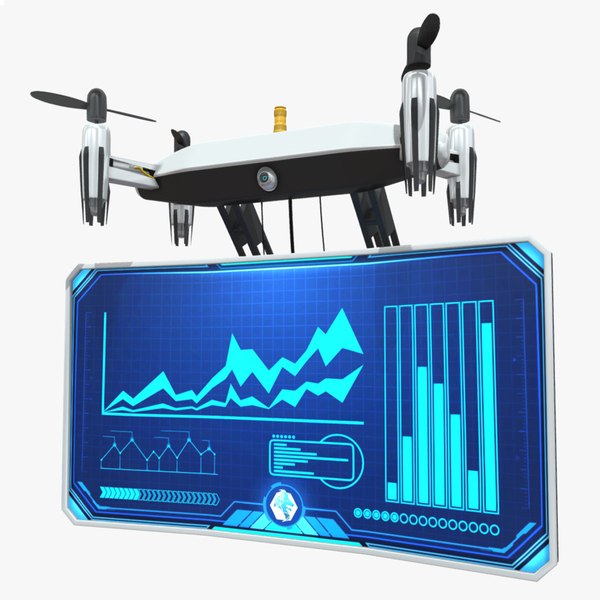 modelo 3d Pantalla de drones de ciencia ficción - TurboSquid 2309350