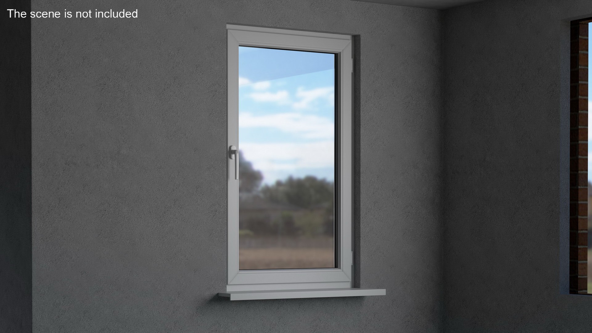 Plastic Casement Window 3D Model - TurboSquid 2250942