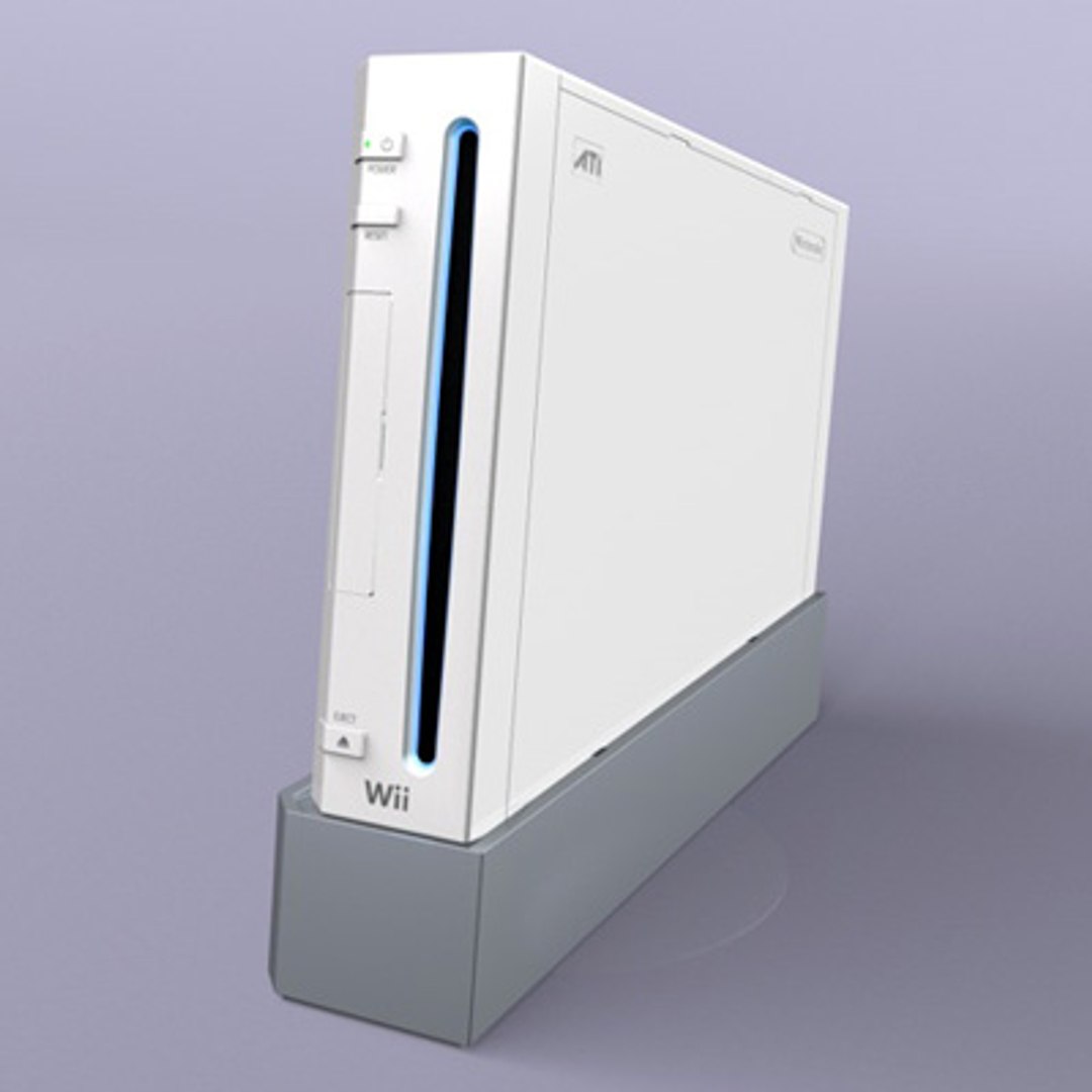 Nintendo Wii 3d C4d