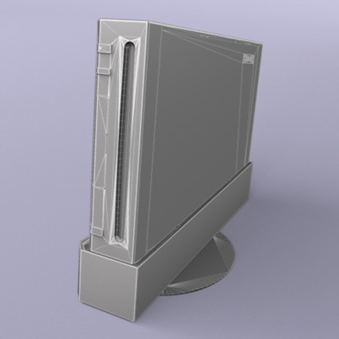 Nintendo Wii 3d C4d