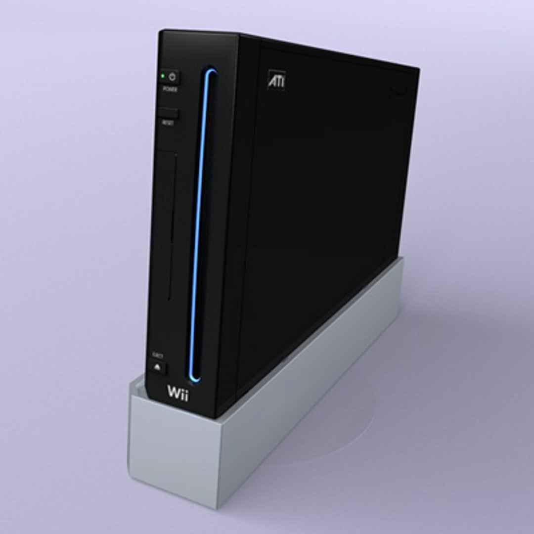 Nintendo Wii 3d C4d