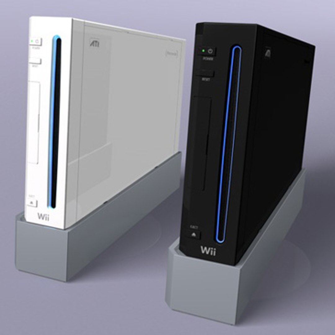 Nintendo Wii 3d C4d
